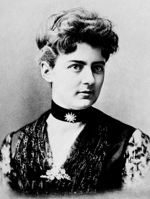 Image of Miss Mary Plummer former student of Clemenceau in Stamford ...