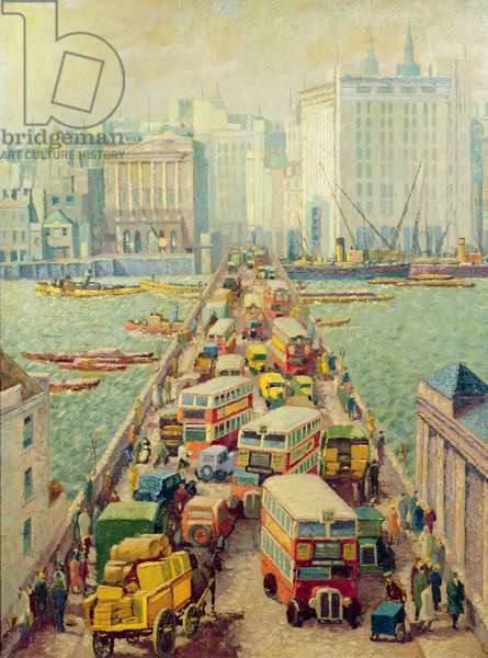 Images of artwork by Harold Workman (1897-1975) from Bridgeman Images