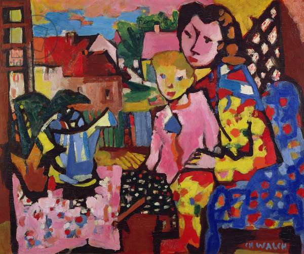 Images of artwork by Charles Walch (1898-1948) from Bridgeman Images
