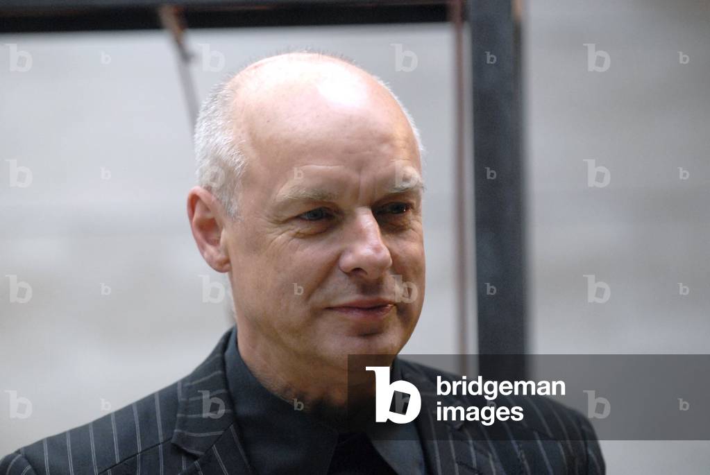 Image of Portrait de BRIAN ENO en 2008. ©AGF/Leemage
