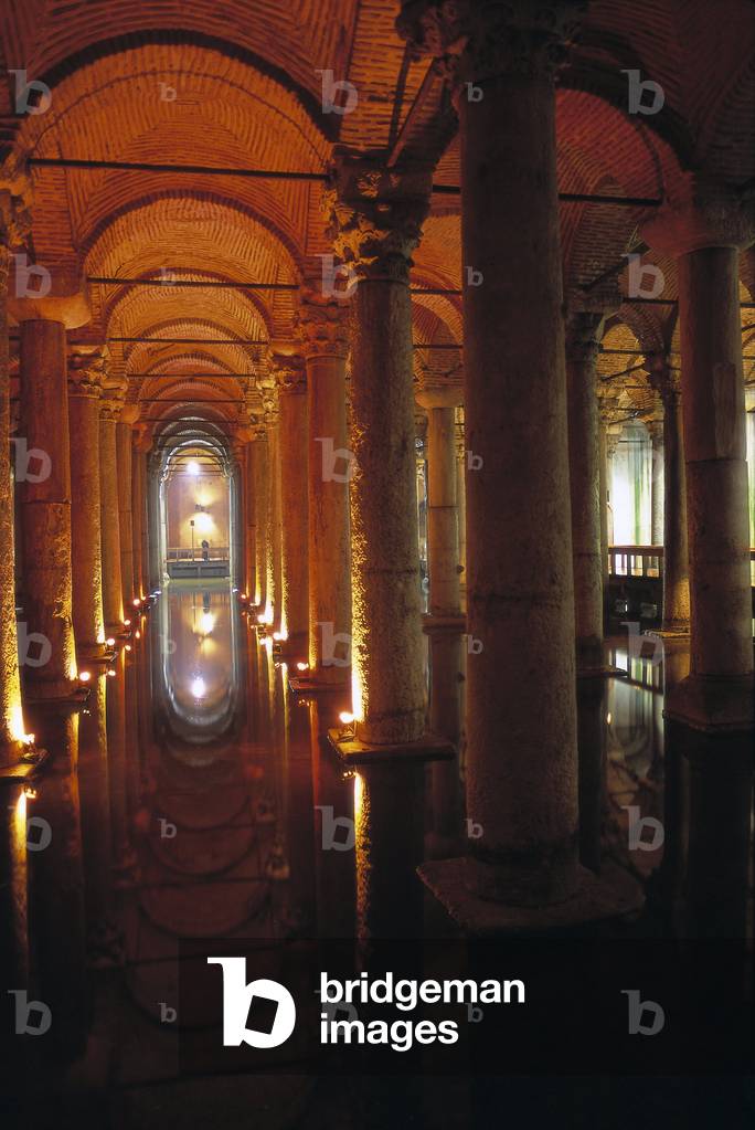 Image of View of the Basilica Cistern (Yerebatan Sarnici) (“" the cistern