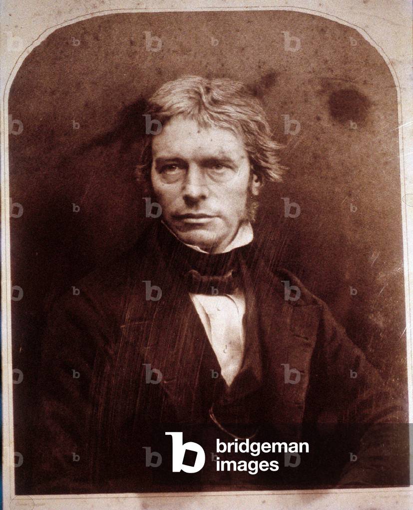 Image of Portrait of Michael Faraday (1791-1867), English chemist and ...
