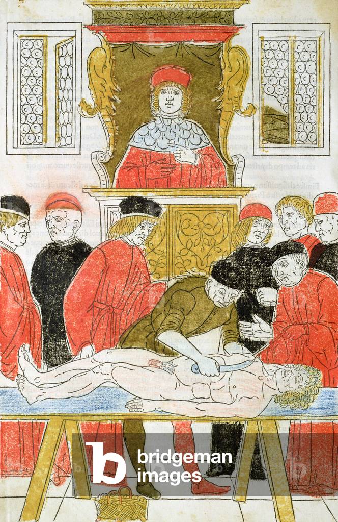 Image of The Dissection, illustration from 'Fasciculus Medicinae' by ...