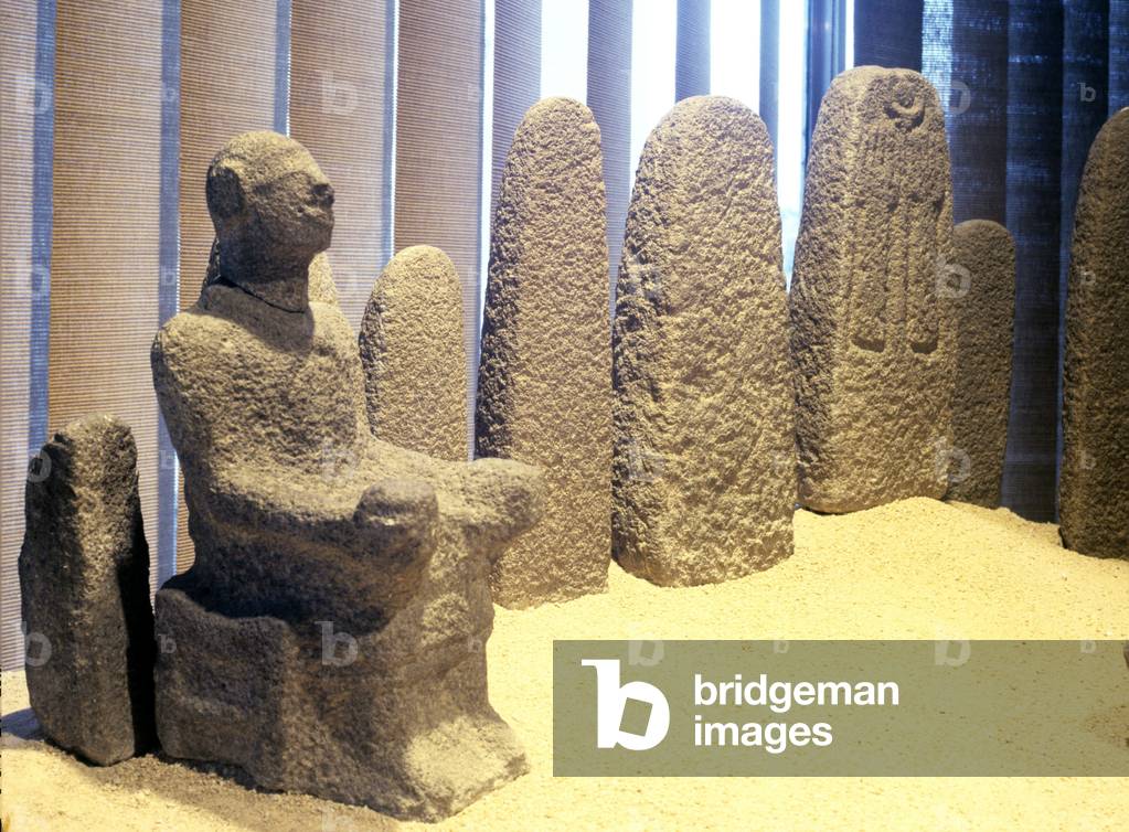 Image of Stelae Temple from Hazor, Canaanite (stone)