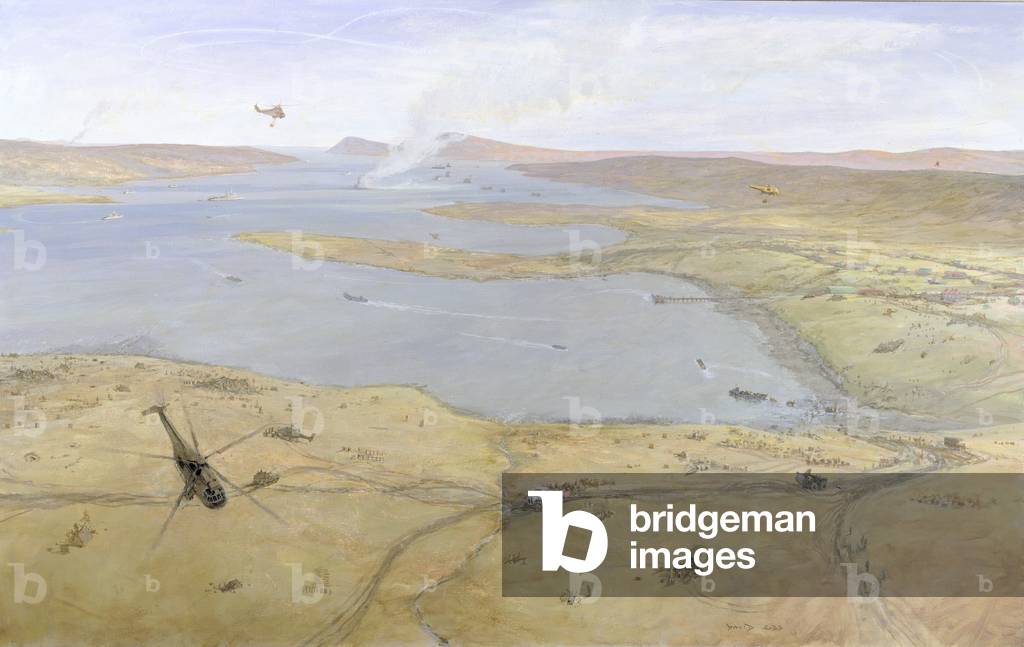 Image of The Falklands Campaign, 1982: The Landing at San Carlos Water ...