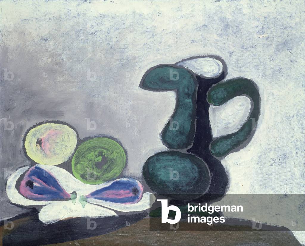 Image of Still Life with a Pitcher, 1937 by Picasso, Pablo (1881-1973)