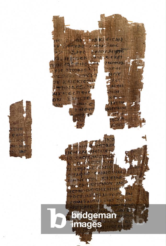 Image of Papyrus, The New Gospel Fragments, 100-150 AD by Egyptian ...