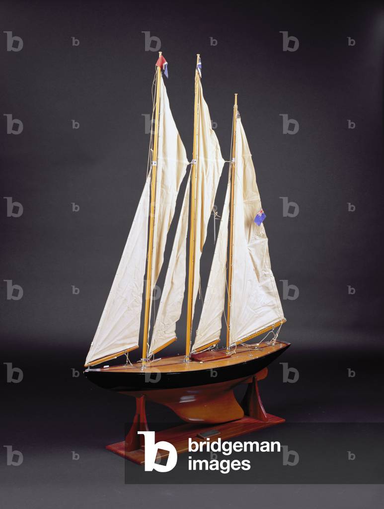 Image of Model of the staysail schooner 'Albatross', built by Captain C ...