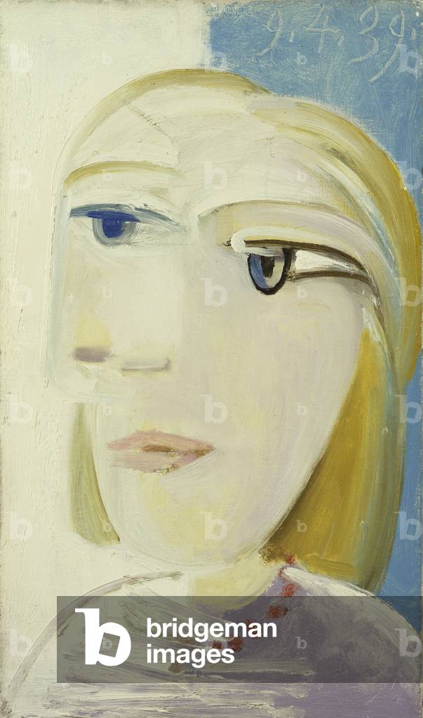 Image of Portrait of a Woman, 1939 (oil on canvas) by Picasso, Pablo ...