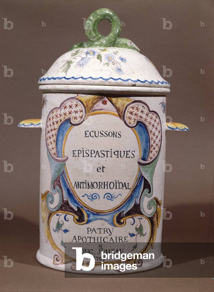 Image of Pharmaceutical jar from the Patry apothecary in Longjumeau ...