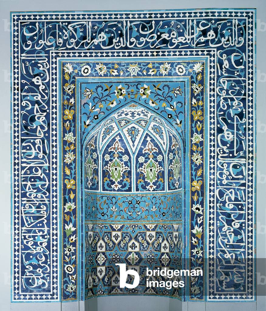 Image of Mihrab (prayer niche), Iran or central Asia, late 15th or by ...