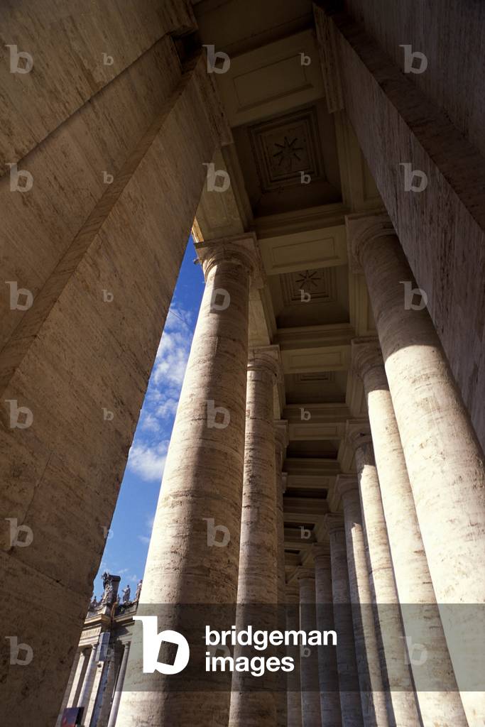 Image of The colonnade of Gian Lorenzo (Gianlorenzo) Bernini known as The