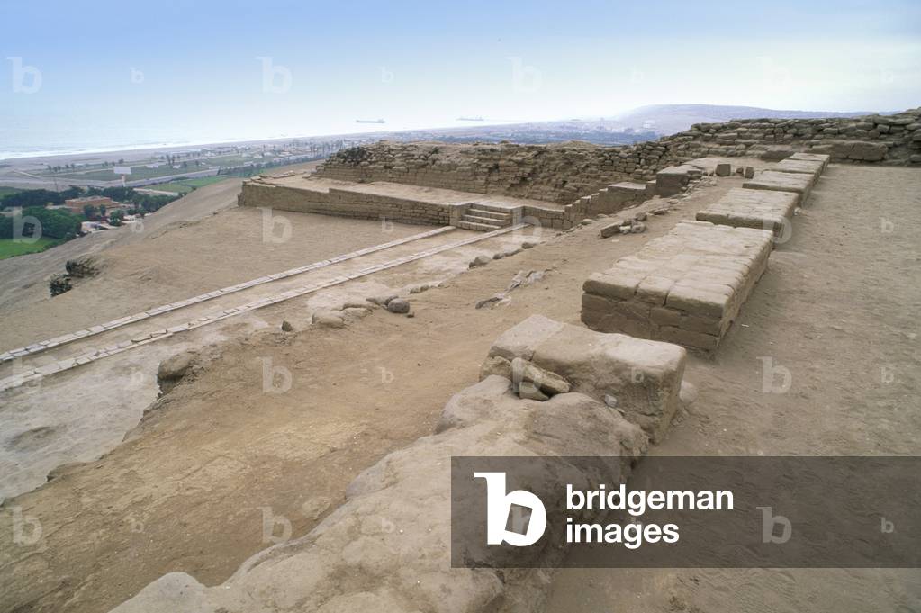 Image of Inka-Kultur: Sonnentempel, Lima Pachacamac, Peru