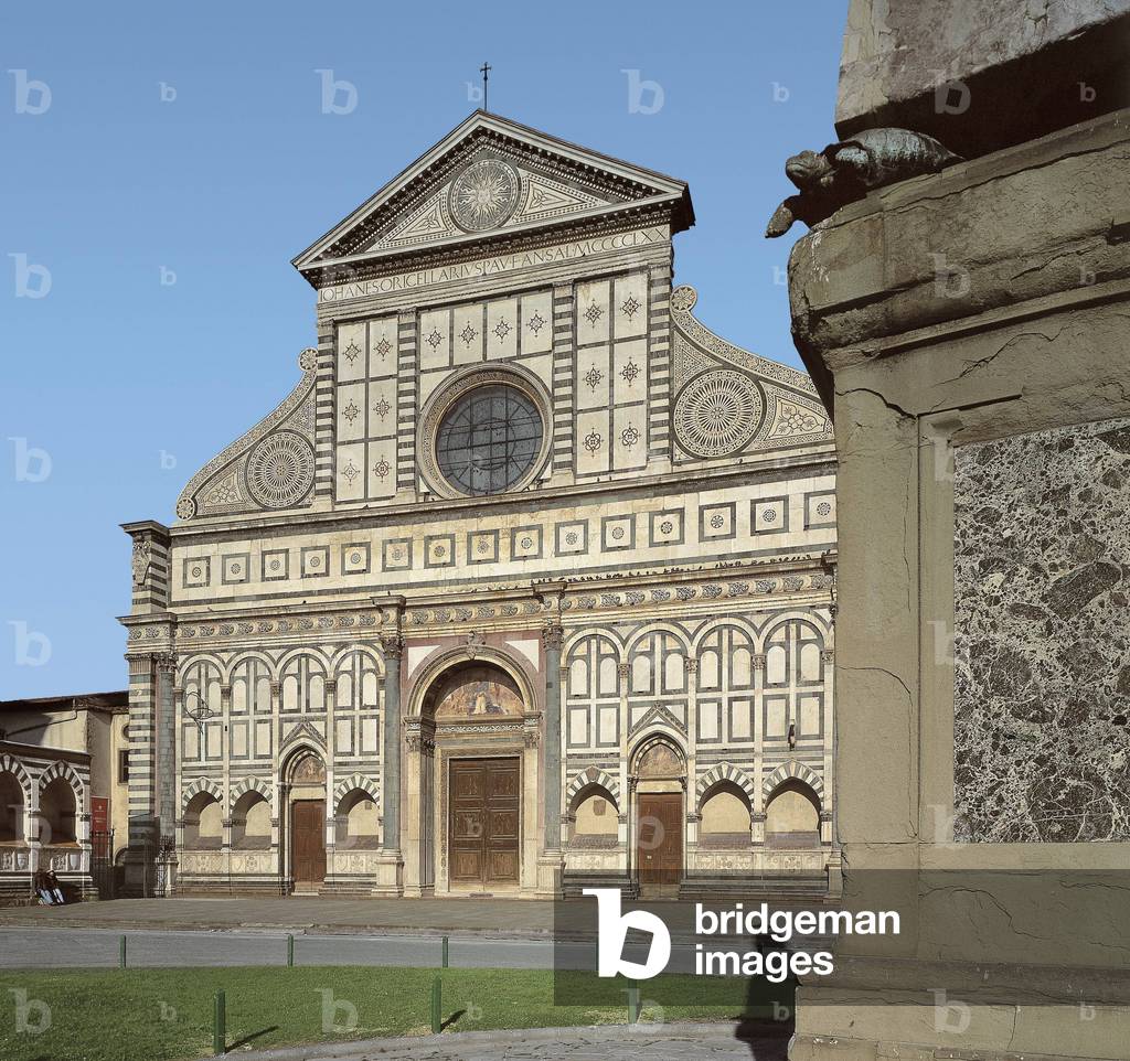 Image of Church of Santa Maria Novella, Florence - ALBERTI, Leon Battista