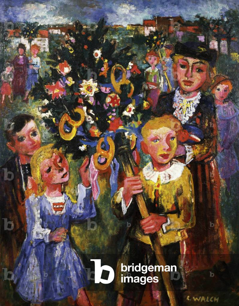 Images of artwork by Charles Walch (1898-1948) from Bridgeman Images