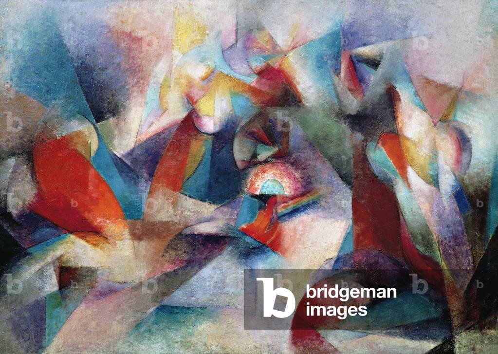 License artwork by Stanton Macdonald-Wright (1890-1973)
