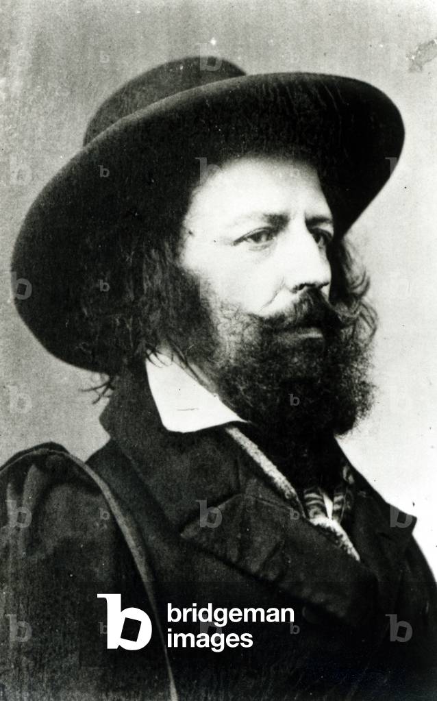 Image of Alfred, Lord Tennyson (1809-92) photographed by Cundall and ...
