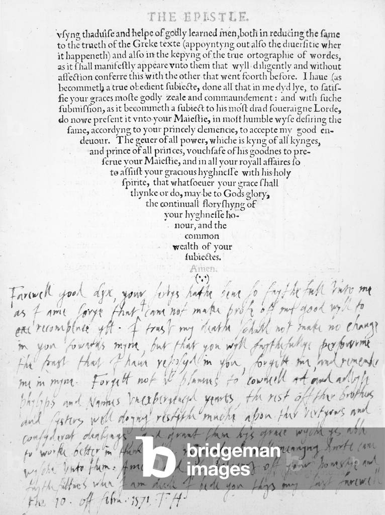 Image of The 4th Duke of Norfolk's letter to William Dix (pen by ...