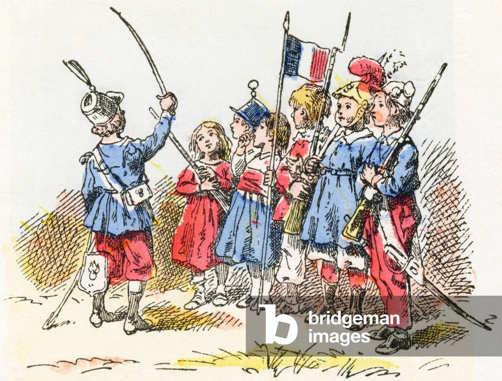 Image of Forward, walk! Illustration by Frederic Theodore Lix (1830 ...