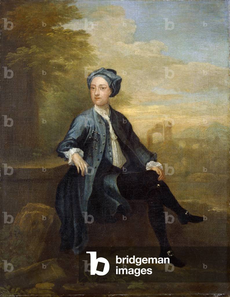 Image of Sir Robert Pye (oil on canvas) by Hogarth, William (1697-1764)