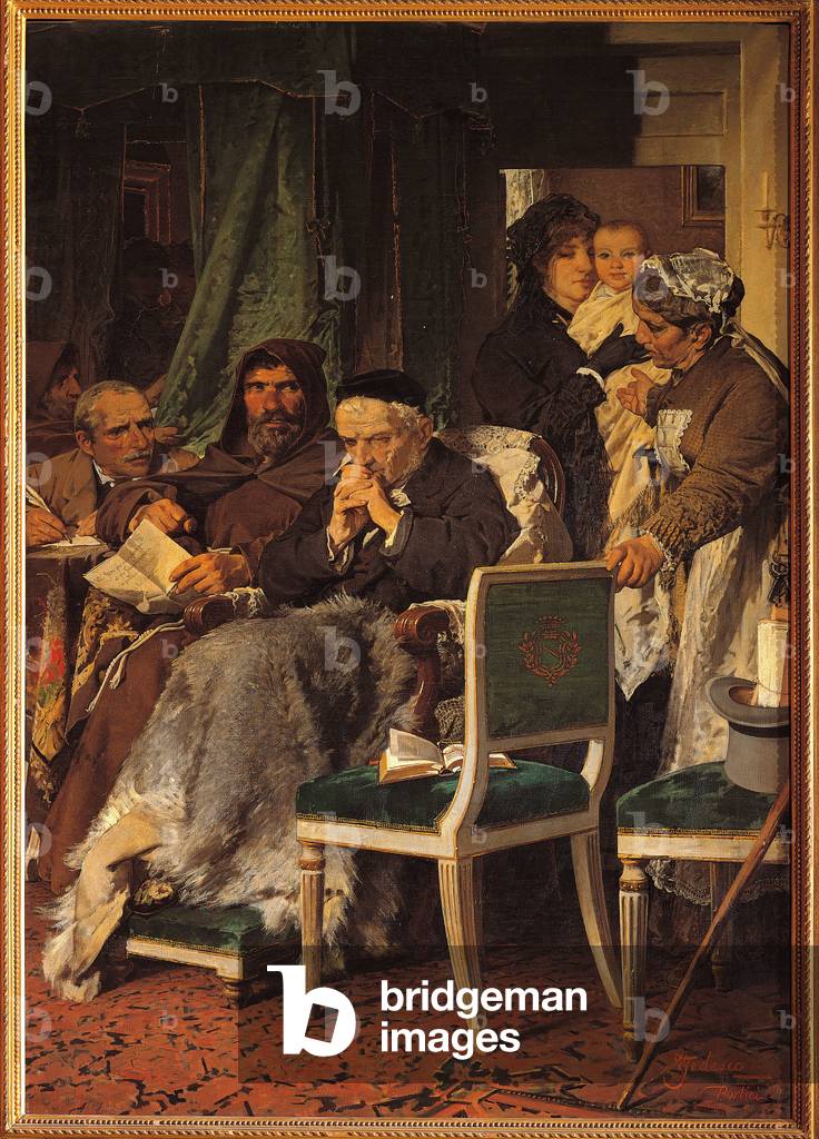 Images of artwork by Michele Tedesco (1834-1917) from Bridgeman Images