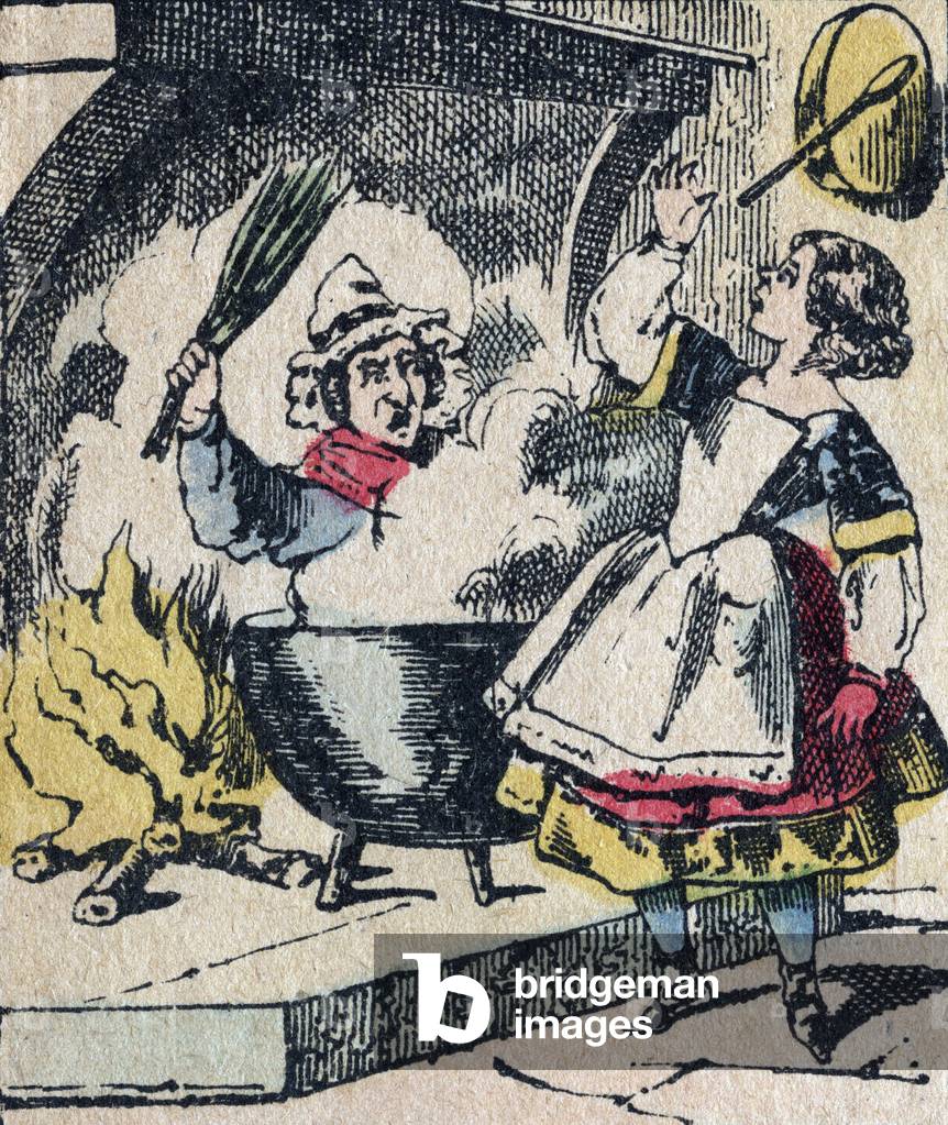 Le Pere Fouettard, french character for the whipping father, legendary ...