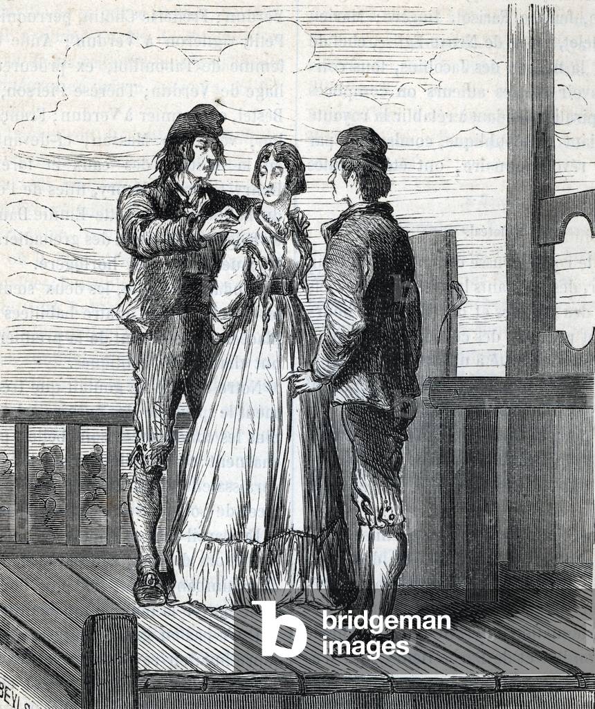 Image of Execution of Elisabeth of France, 19th century (engraving) by ...