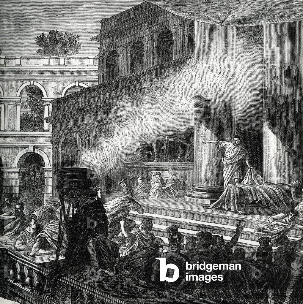 Image of Ancient Rome: after the murder of Cesar (44 BC), Mark