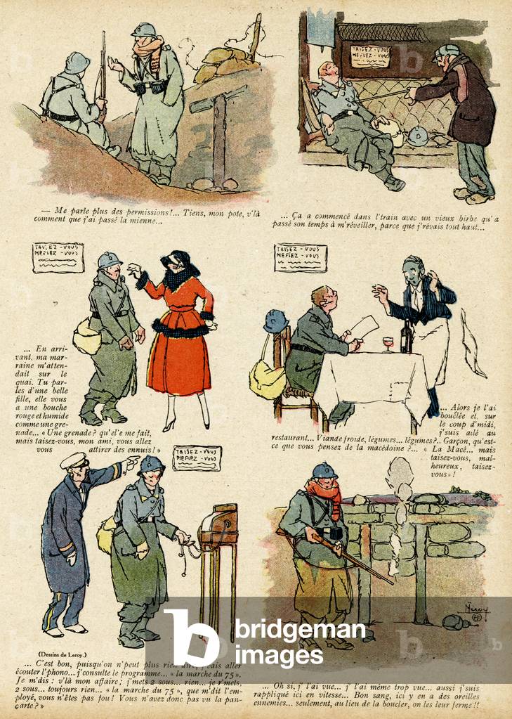 Cartoon Soldier Ww1