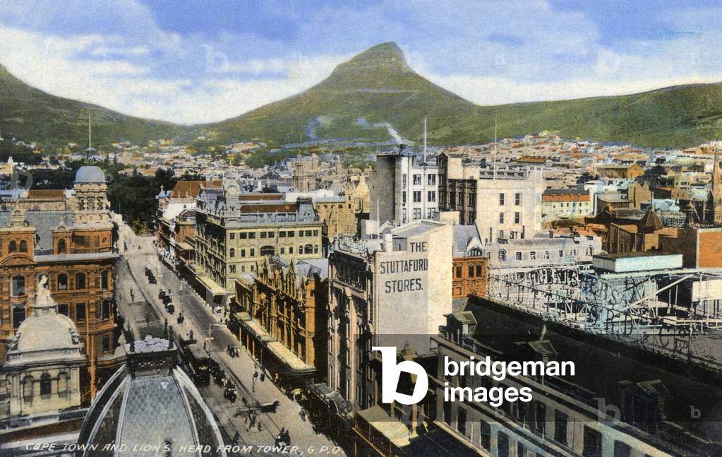 Image of Cape Town and Lion's Head, South Africa