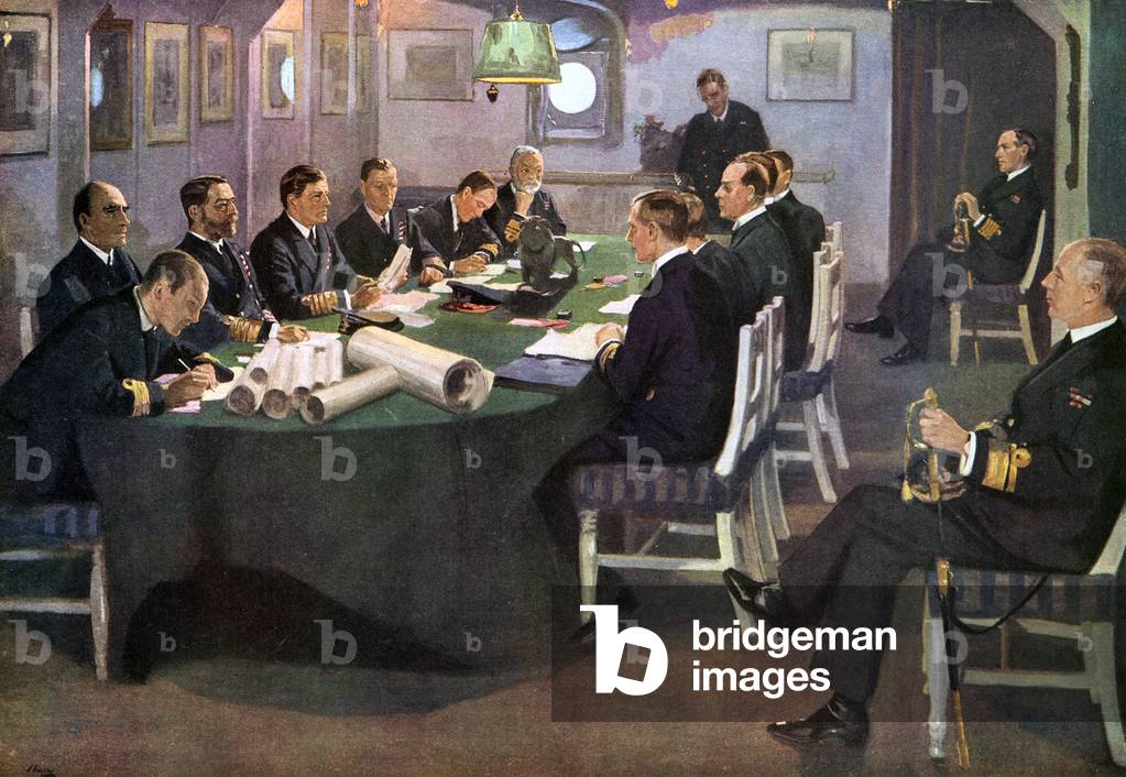 Signing The Armistice Of 1918
