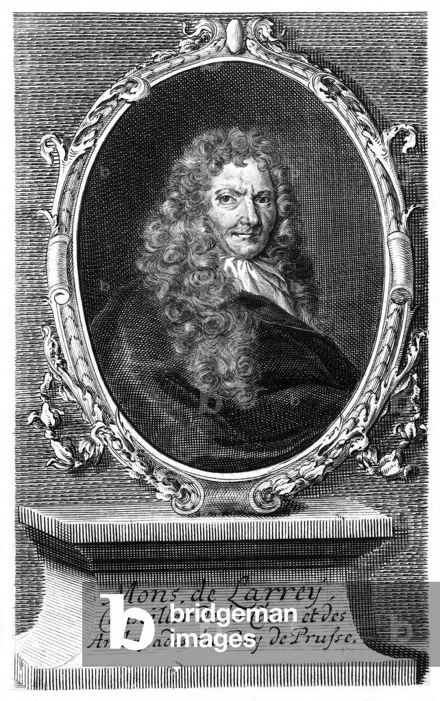 Image of Isaac de Larrey (engraving) by French School, (18th century)