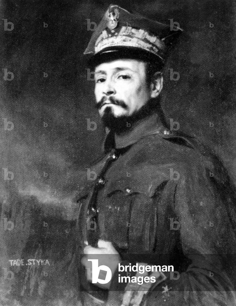 Image of General Jozef Haller, Polish Army and Blue Army, WW1 by Styka ...