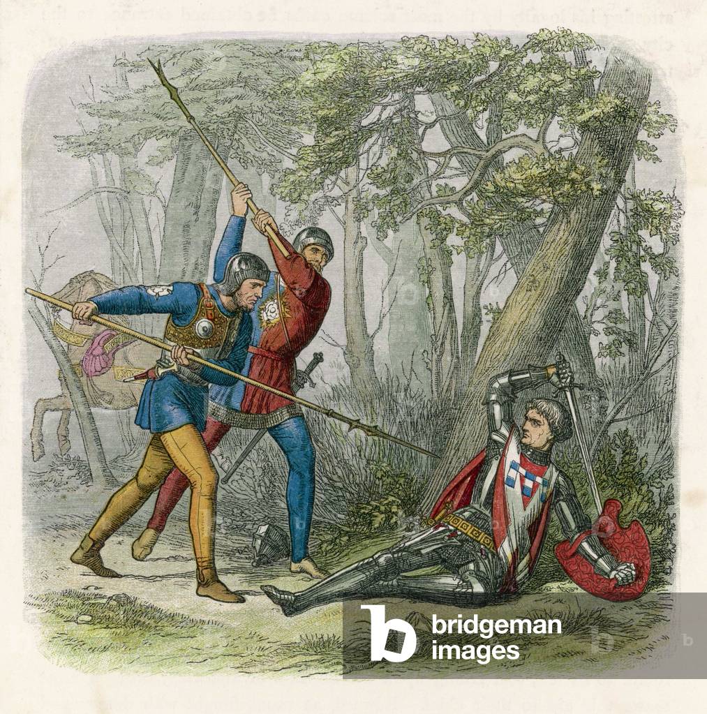 Image of King Edward IV at the Battle of Barnet, 1471 by Doyle, James ...