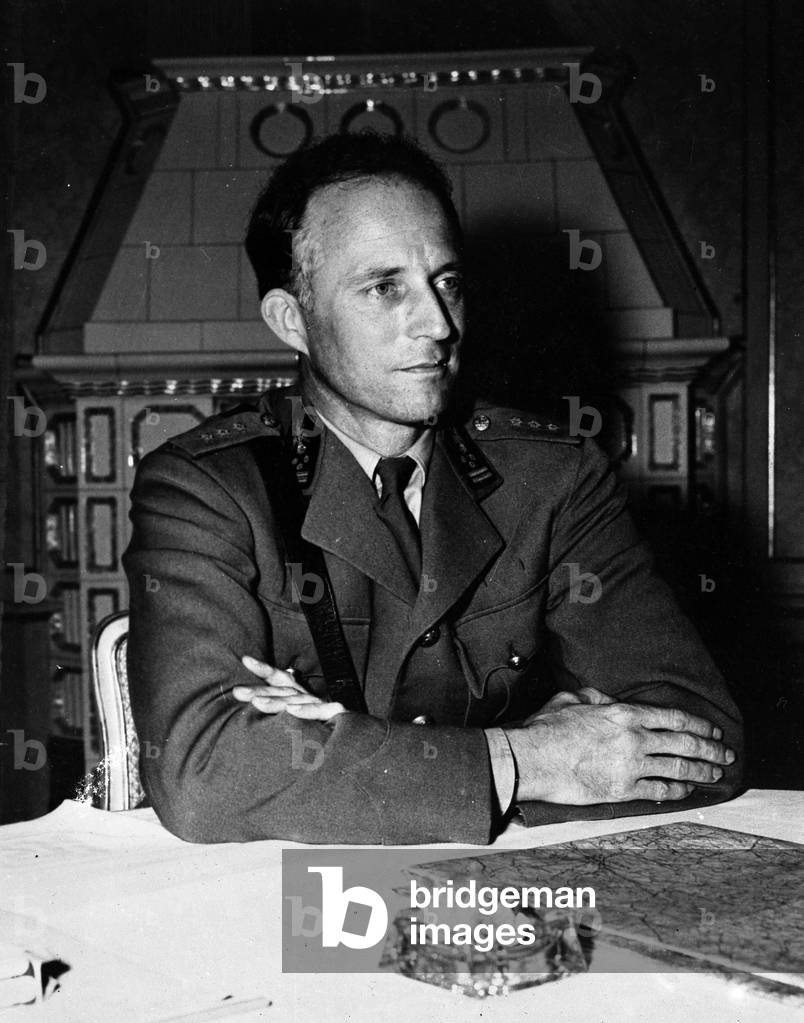 Image of Strobl (Austria) May 8, 1945 - Belgian King Leopold III