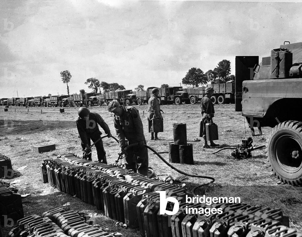 Image of Second World War (1939-1945) (WWII): Red Ball Express ...