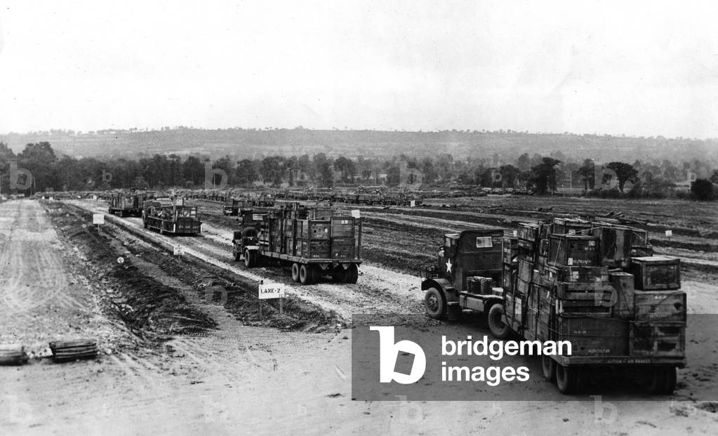 Image of Second World War (1939-1945) (WWII): Red Ball Express ...
