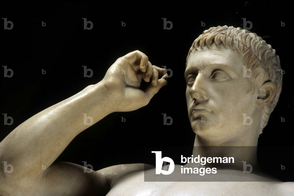 Image of Detail of the Funeral and Honorary Statue of Marcellus Roman