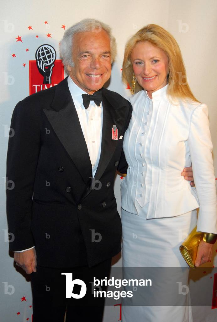 Image of Ralph Lauren, Ricky Lauren at arrivals for Time 100 MOST