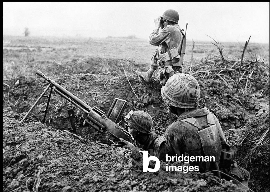 Image of Indochina War, Dien Bien Phu, Vietnam, 1954 (b/w photo)