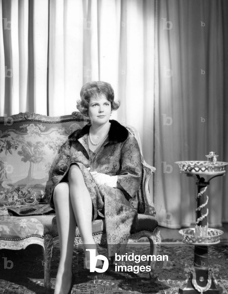Image of Princess Maria Pia of Savoy, 1962 (b/w photo)
