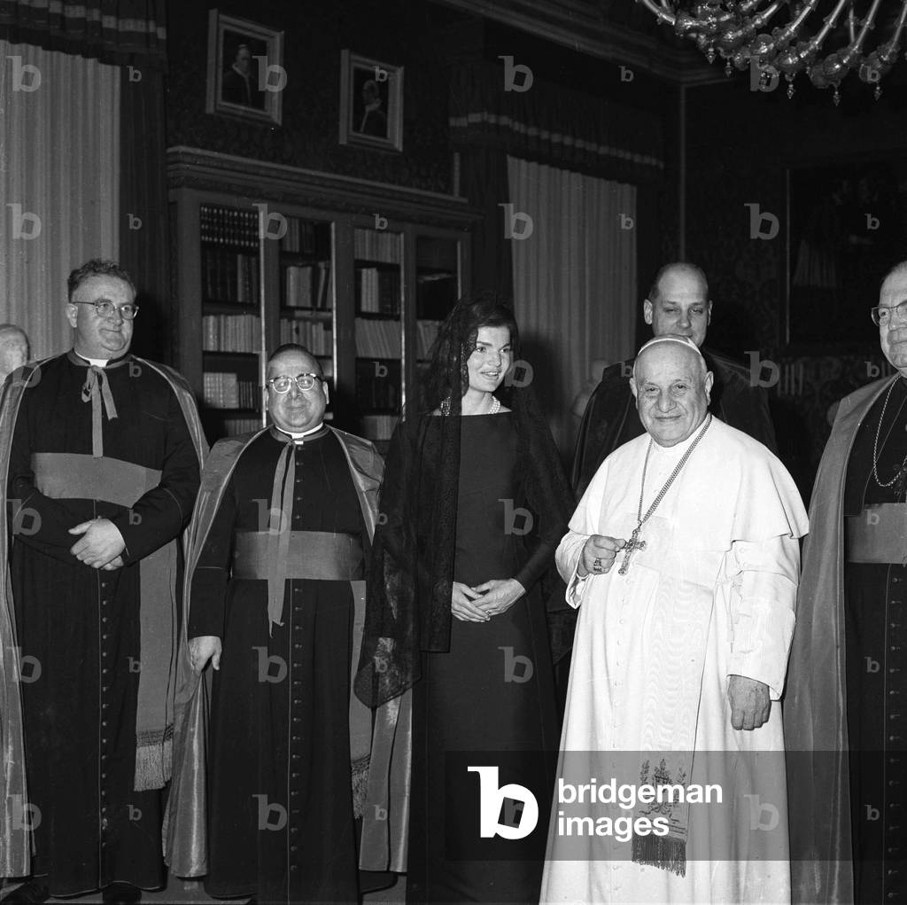 Image of Vatican 11/03/1962. Le Pape Jean XXIII (1958 - 1963) reçoit