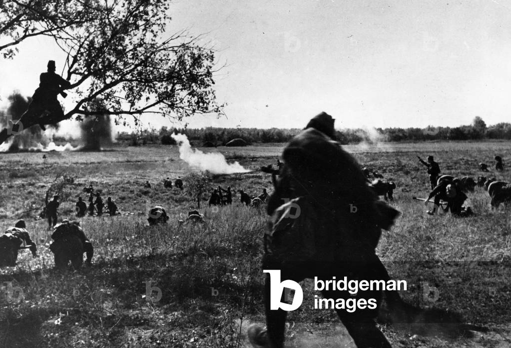 Image of World war 2, battle of stalingrad, combat in the stalingrad