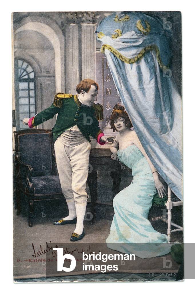 Image of Napoleon Bonaparte and the Women: “" The Entry of the