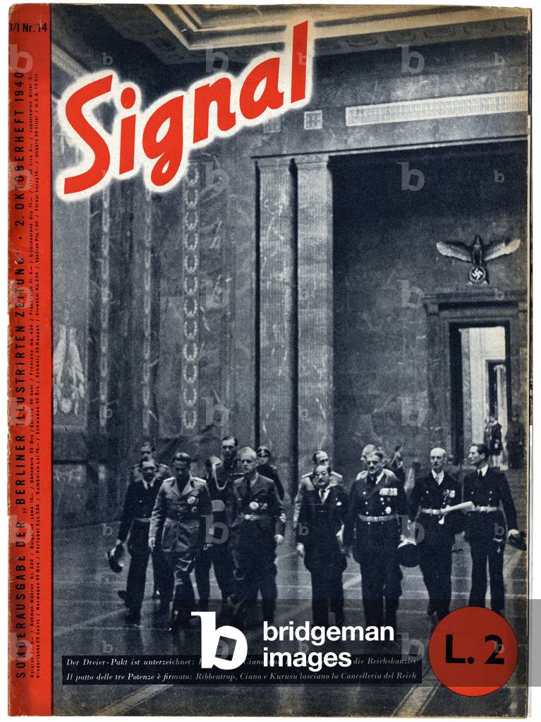 Image of World War II: cover of the German Nazi propaganda magazine by ...