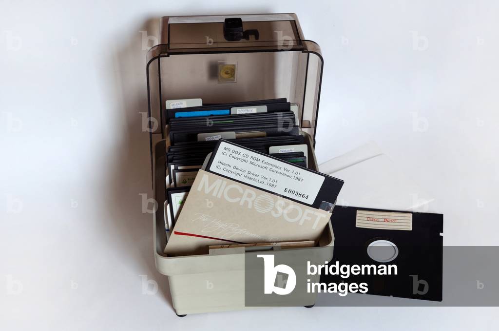 Image of Histoire de l'informatique : disquette (floppy disk) Photo Elena