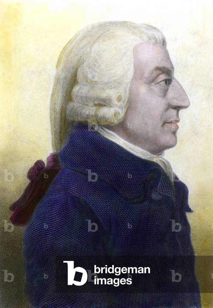 Image of Portrait of Adam Smith (1723 - 1790), 18th century (engraving)