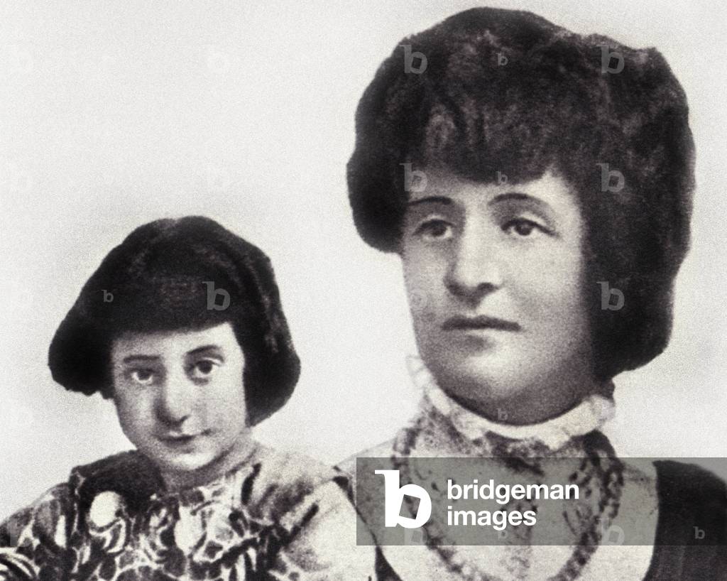 Image of Portrait of Ida Irene Dalser (1880-1937), first companion of ...