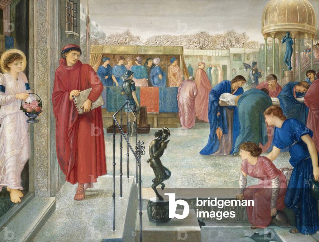 Image of Pre-Raphaelite paintings : Saint Theophilus and the angel ...