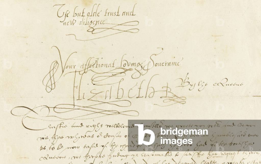 Images of artwork by Queen Elizabeth I of England and Ireland (1533 ...